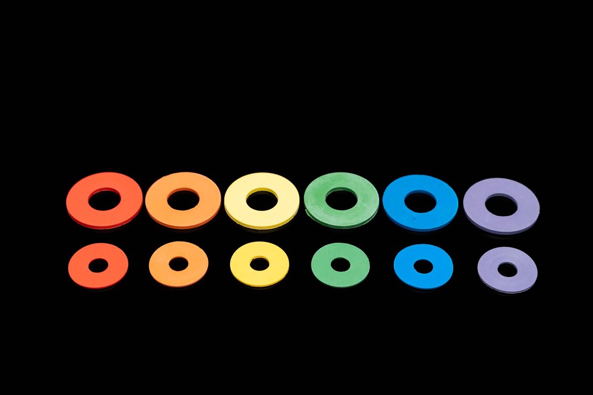 Spectrum Color-Coded Grease Fitting Washers | Trico Corporation