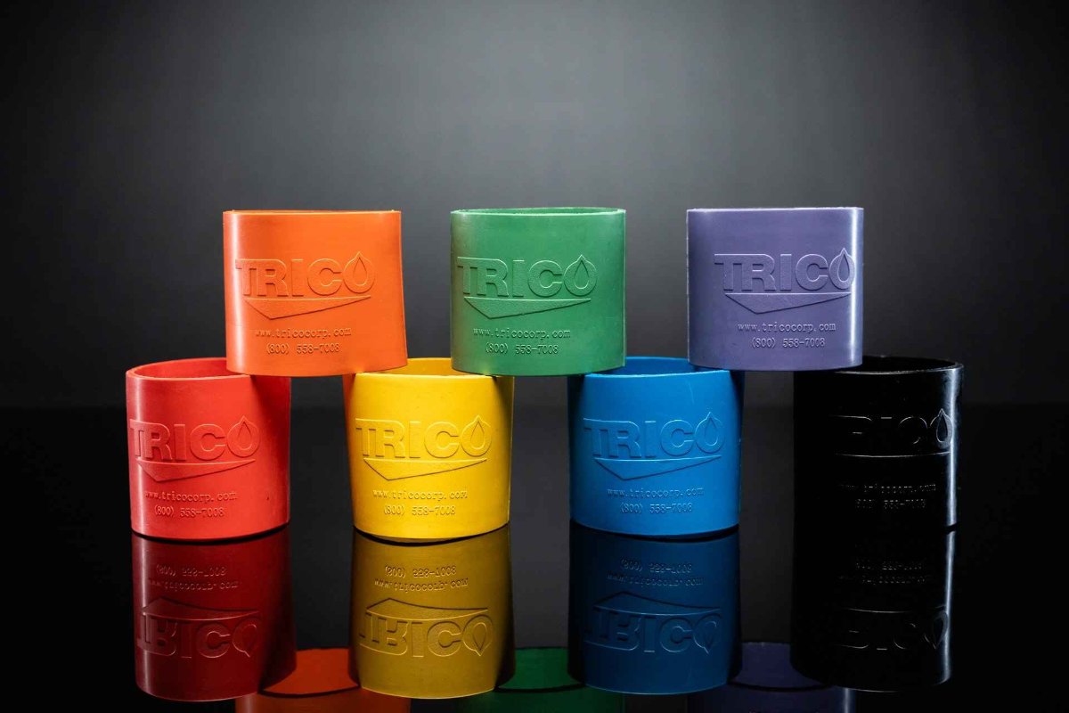 Spectrum Color-Coded Grease Gun Bands | Trico Corporation