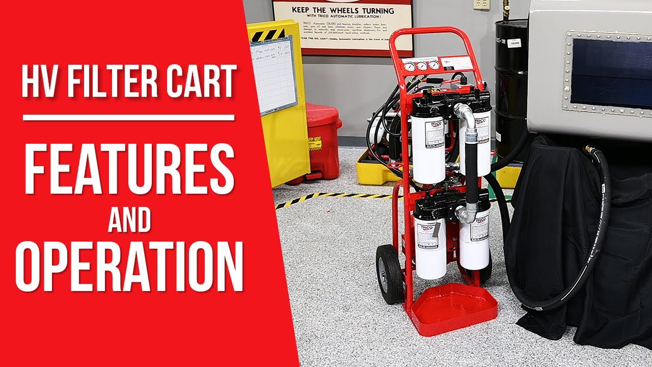 High-Viscosity Portable Filter Cart System | Trico Corporation