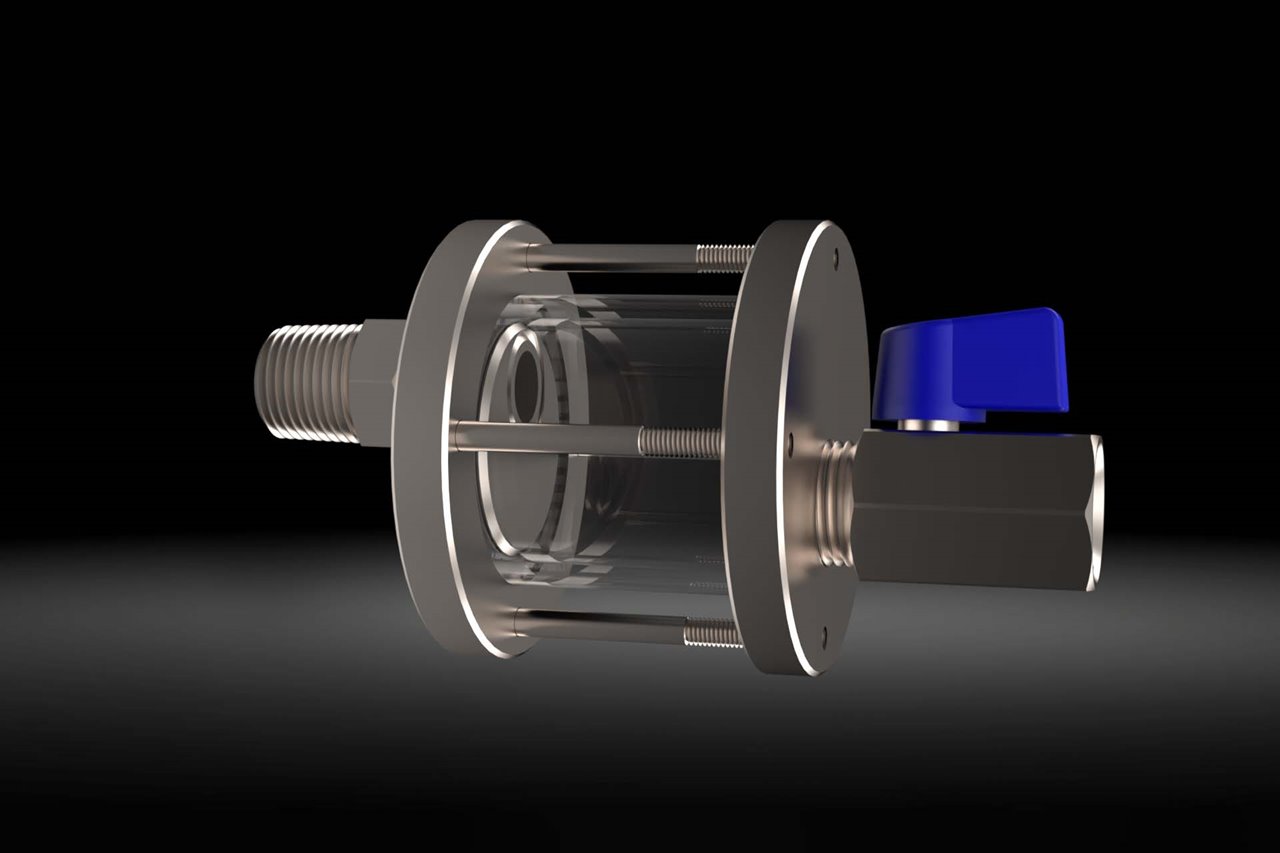 Sump Bottle with Ball Valve - Fluid Inspection | Trico Corporation