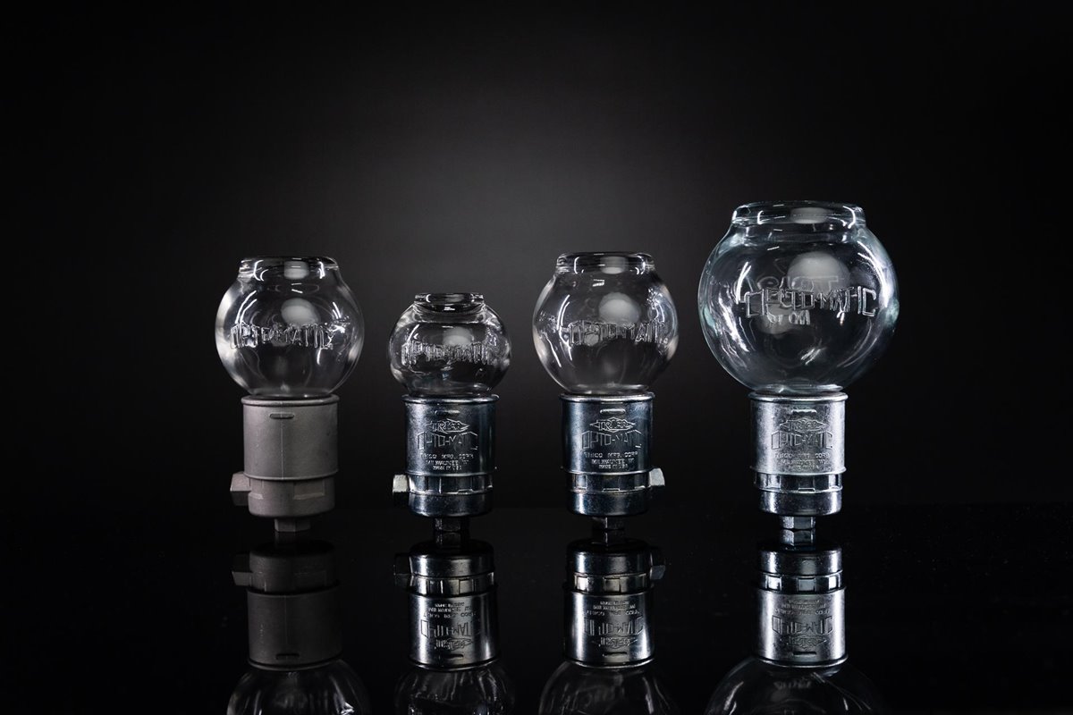 Opto-Matic Constant Level Oiler - Glass Reservoir | Trico Corporation